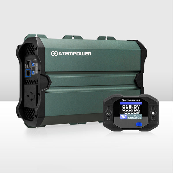 Atem Power 1500W/2900W Pure Sine Wave Inverter 12V to 240V Remote Cont ...